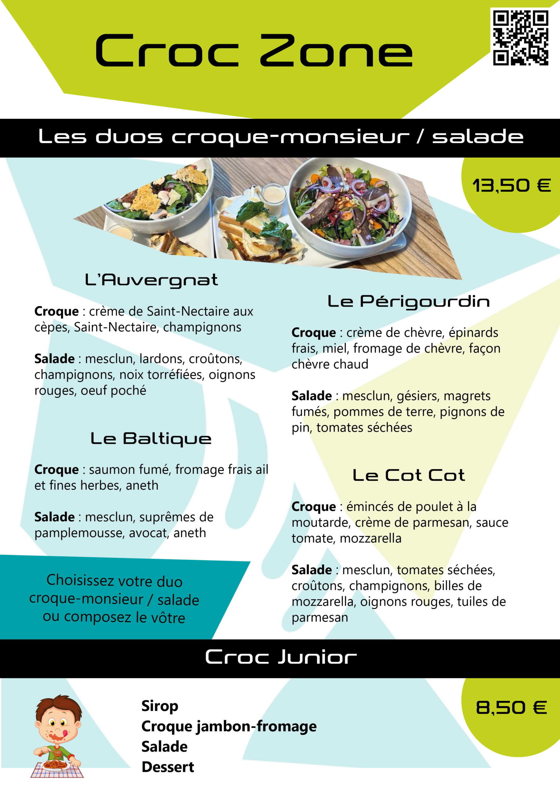 Croc Zone - Restaurant produits locaux, menu équilibré à Yzeure